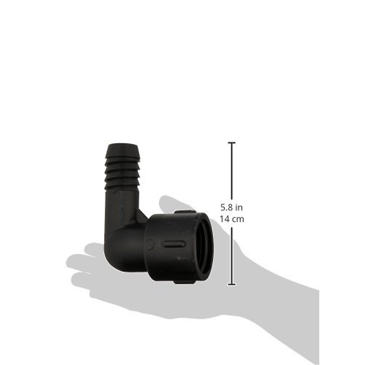 Orbit WaterMaster Underground 37259 Riser Flex Fitting, 1/2-Inch Female by Barb 90-Degree Elbow