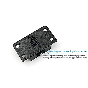 aomxay Sliding Cabinet Door Hardware, zinc Alloy Material, Suitable for Wardrobe Doors, Wardrobe Doors, Sliding Doors, Hardware Pulleys, Silent Pulleys, Wardrobe Door Sliding Plates,…