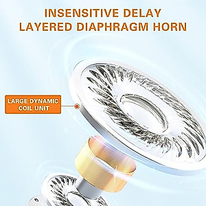 Headphones with Microphone, Bluetooth Earphones, in Ear Sleep Earphones, Hidden, Compact, Music Calls, Long Battery Life, Wireless Headphones, Noise Cancelling Headphones for Sleeping,