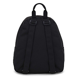 JanSport Half Pint Mini Backpack for Women, Men, Girls, Boys, Black, 10.2 L - Durable Mini Bag Purse with Adjustable Shoulder Straps, Single Main Compartment, Zippered Stash Pocket