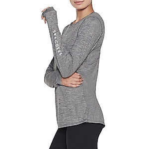 Skechers Godri Swift Long Sleeve Charcoal 2XL