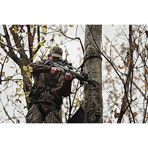 Barnett Archery Whitetail Hunter Crossbow, with 4x32mm Multi-Reticle Scope, 2 Arrows, Lightweight Quiver, 400XTR Without Crank Device, Mossy Oak Bottomland, One Size (BAR78168)