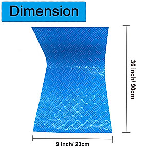 Blue Wave Swimming Pool Ladder Pad - Non-Slip Designed for Above Ground Pool Liner Protection - Step Mat (36 * 9 Inch)