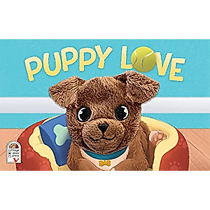 Puppy Love Finger Puppet Board Book for Little Dog Lovers, Ages 1-4 (Children's Interactive Finger Puppet Board Book)