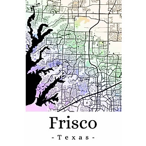 Frisco Texas: Your city, your region, your home! | Composition Notebook 6x9 blank 120 pages