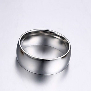 Triostar 925 Sterling Silver Trio His & Hers Heart Round Diamond Matching Bridal Wedding Ring Band Set Women's Size 7 & Men's Size 10