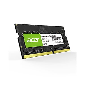 Acer SD100 8GB RAM DDR4 (1x8GB) Laptop Ram 3200 MHz SODIMM PC4-2500 CL22 Memory 1.2v - BL.9BWWA.206