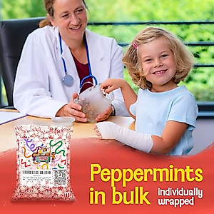 Cheri's Kitchen Corner Starlight Peppermint Mints 3 Pounds of Breath Mints- Bulk Individually Wrapped Peppermint
