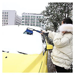 Windshield Snow Brush Ice Scraper with Ice Snow Brush Snow Brush Ice Breaker Quick Clean Glass Brush Snow Remover Car Multifunctional Snow Removal