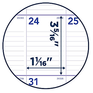 AT-A-GLANCE 2024 Erasable Calendar, Dry Erase Wall Planner, 15-1/2" x 22-3/4", Medium (PMLM032824)