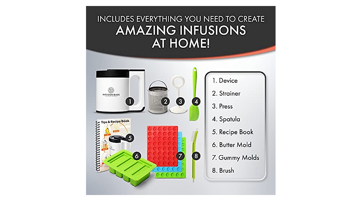 Infusion Buds 2-In-1 Herb Decarboxylator & Butter Maker