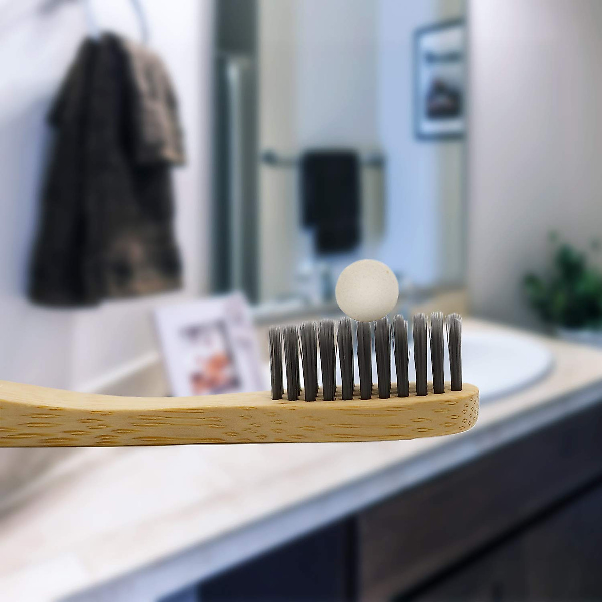 Zero Waste Toothpaste Tablets with Fluoride - Vegan & Eco Friendly Travel Toothpaste Tablets for Healthy Teeth & Fresh Breath - 60 Count by Pure Earth Essentials