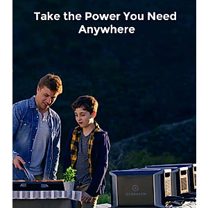 Dabbsson Extra Battery DBS3000B, 3000Wh External EV LiFePO4 Battery Compatible with DBS2300, Portable Extra Battery for RV, Outdoor Camping, Home Use, Emergency