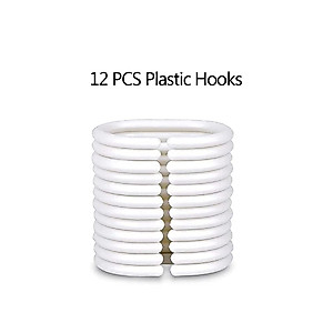 Drgilau Funny Elephant Get Naked Shower Curtain Sets, Cute Animal Elephant with Sunflowers Grey Backdrop Bathroom Decor Bathtub Curtains, Waterproof Fabric Shower Curtains with Hooks