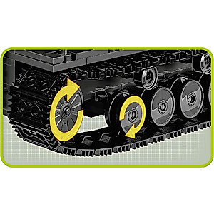 COBI Historical Collection 60 cm Karl-Gerät 040, Multicolor