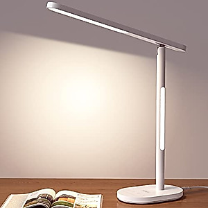 BEYONDOP LED Desk Lamp, Eye-Caring Desk Lamps for Home Office,1000Lum Super Bright Dimmable Brightness Desk Light with Night Light & Auto Timer,Table lamp for Reading,Studying,Working