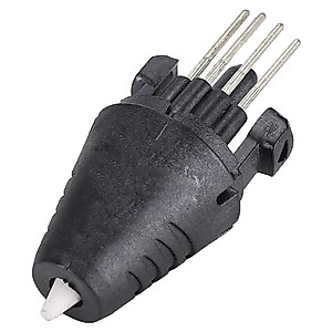 Akozon 3D Printing Pen Printer Parts Accessories Insertion Nozzle Print Head 1.75Mm Black