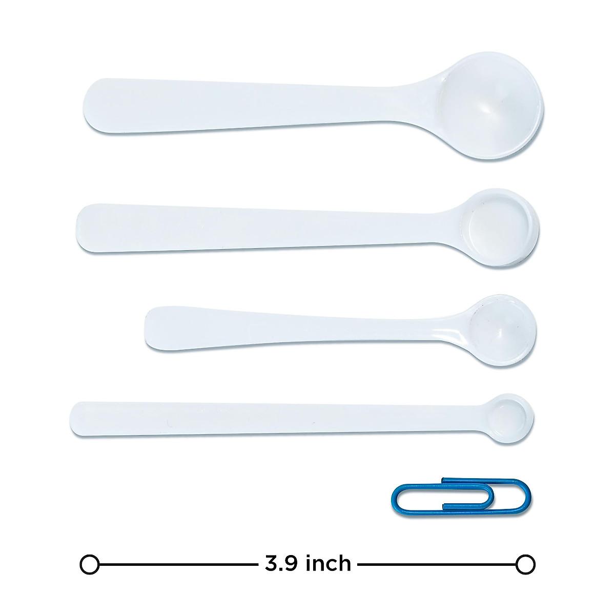 Dosing spoon | milligram measuring spoons set of 7 | exact dosing from 6 mg to 1g | mg measuring spoons for powder