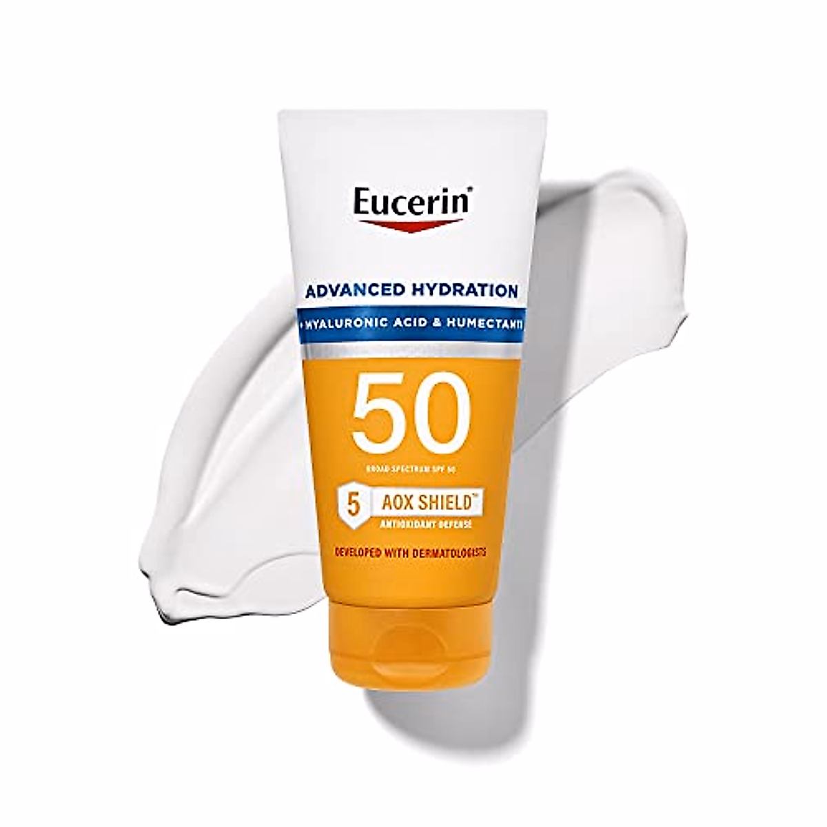Eucerin Sun Advanced Hydration SPF 50 Sunscreen Lotion, 5 Fl Oz Tube