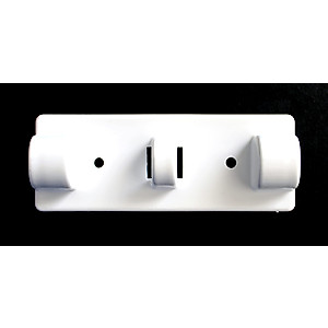 JSP Manufacturing White Aftermarket Plastic Igloo Cooler Replacement Handles for 25-72 qt Coolers 21023 (2)