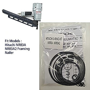 NR83A NR83A2 O-RING Kit For Hitachi Full Round Head Framing Nailer With Trigger O-Ring