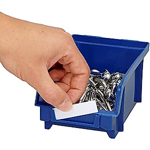 30 Bins Wall Mounted Storage Bin Parts Rack, Wall Mounted Screw Organizer Tool Container for Nuts, Bolts, Screws, Nails, Beads, Buttons, Other Small Parts