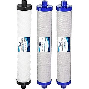 Compatible Hydrotech 41400008/41400009 Replacement Reverse Osmosis Water Filter Cartridge Set