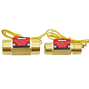 High Performances DN15 Water 1.5-30L/min Water Liquid Flowmeter