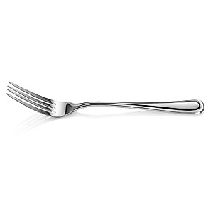 New Star Foodservice 58109 Slimline Pattern, 18/0 Stainless Steel, Serving Fork, 8.25-Inch, Set of 12