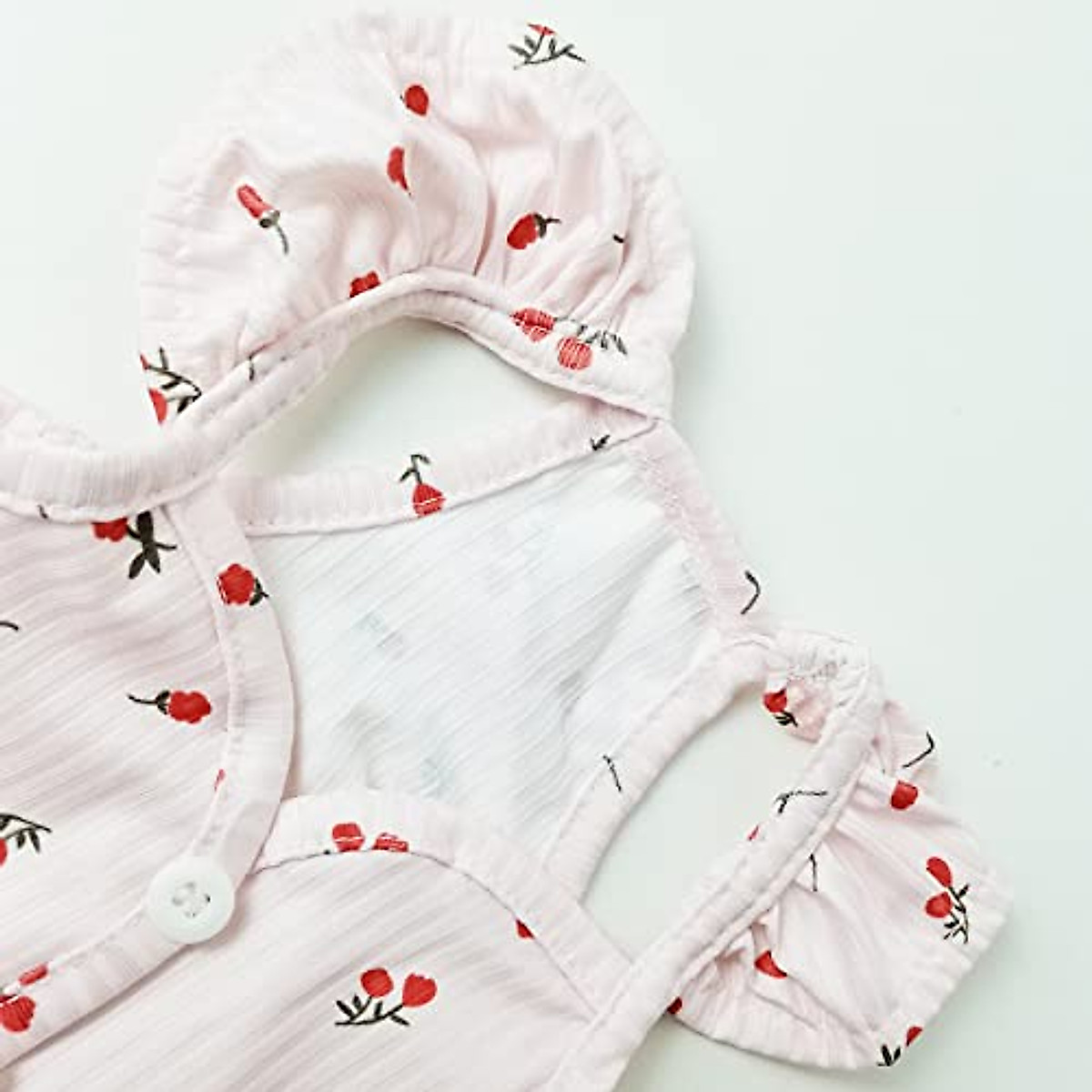 Dog Cat Rose Suspender Dress Floral Dog Skirt Elegent Dog Outfit Cat Dress for Party Wedding Birthday Puppy Apparel Summer Clothes