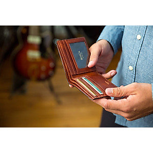 Bosca Men’s Wallet, Dolce Leather Executive I.D. Wallet