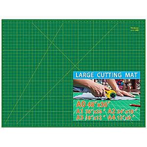worklion self healing cutting mat 36" x 48" for sewing,fabric cutting,rotary cutting,5-layer non-slip as desk top for Scrapbooking & Quilting & Sewing & Arts & Crafts Project……