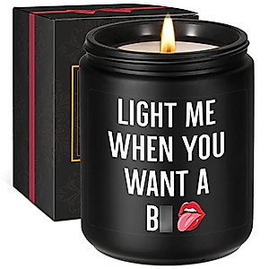 GSPY Candles for Him, Naughty Gifts, Funny Gifts for Men, Gifts for Him, Husband Gifts from Wife - Funny Anniversary, Sweetest Day, Birthday Gifts for Husband, Boyfriend, Fiance, Gay Husband