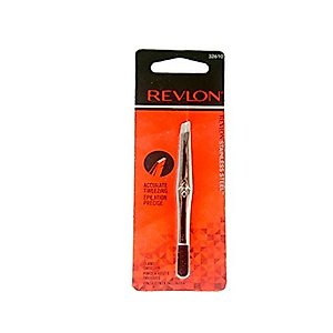 Revlon Stainless Steel Accurate Tweezing 1 ea (Pack of 2)