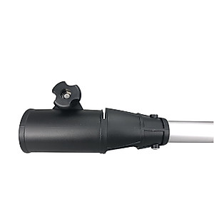 Pactrade Marine Boat Tiller Handle Extension Ergonomic Grip Anodized Aluminum Tubing Suitable for Outboard and Hand-Operated Universal Trolling Motor (Fixed Length 29")