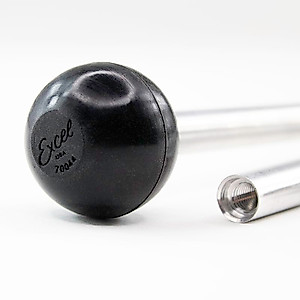 Excel Blades Aluminum Mahl Stick for Painting, Painter Hand Rest, 30 inches, Artist and Painter Tools and Accessories, 3 Sections with Rubber End Rest