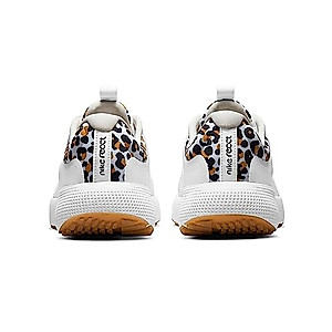 Nike Womens React Escape RN Running Shoes, White/Black-Light Bone-Wheat, 9.5 M US