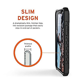 URBAN ARMOR GEAR UAG Designed for iPhone 12 Case/iPhone 12 Pro Case [6.1-inch Screen] Rugged Lightweight Slim Shockproof Premium Monarch Protective Cover, Mallard