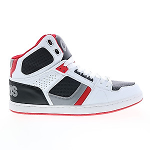 Osiris NYC 83 Classic White/Black/3m/Red 12 D (M)