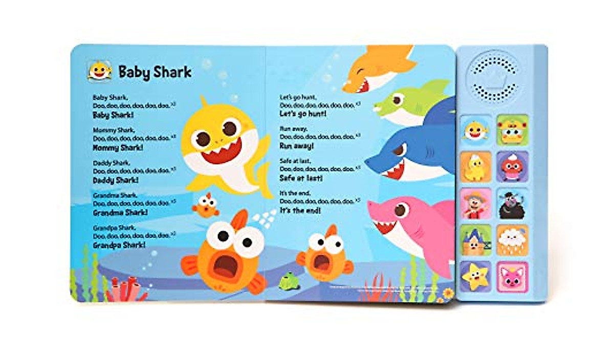 Baby Shark Sound Book for Toddlers | Learning Fun