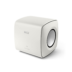 KEF LS50 Wireless II (Pair, Mineral White) & KC62 Subwoofer (White)