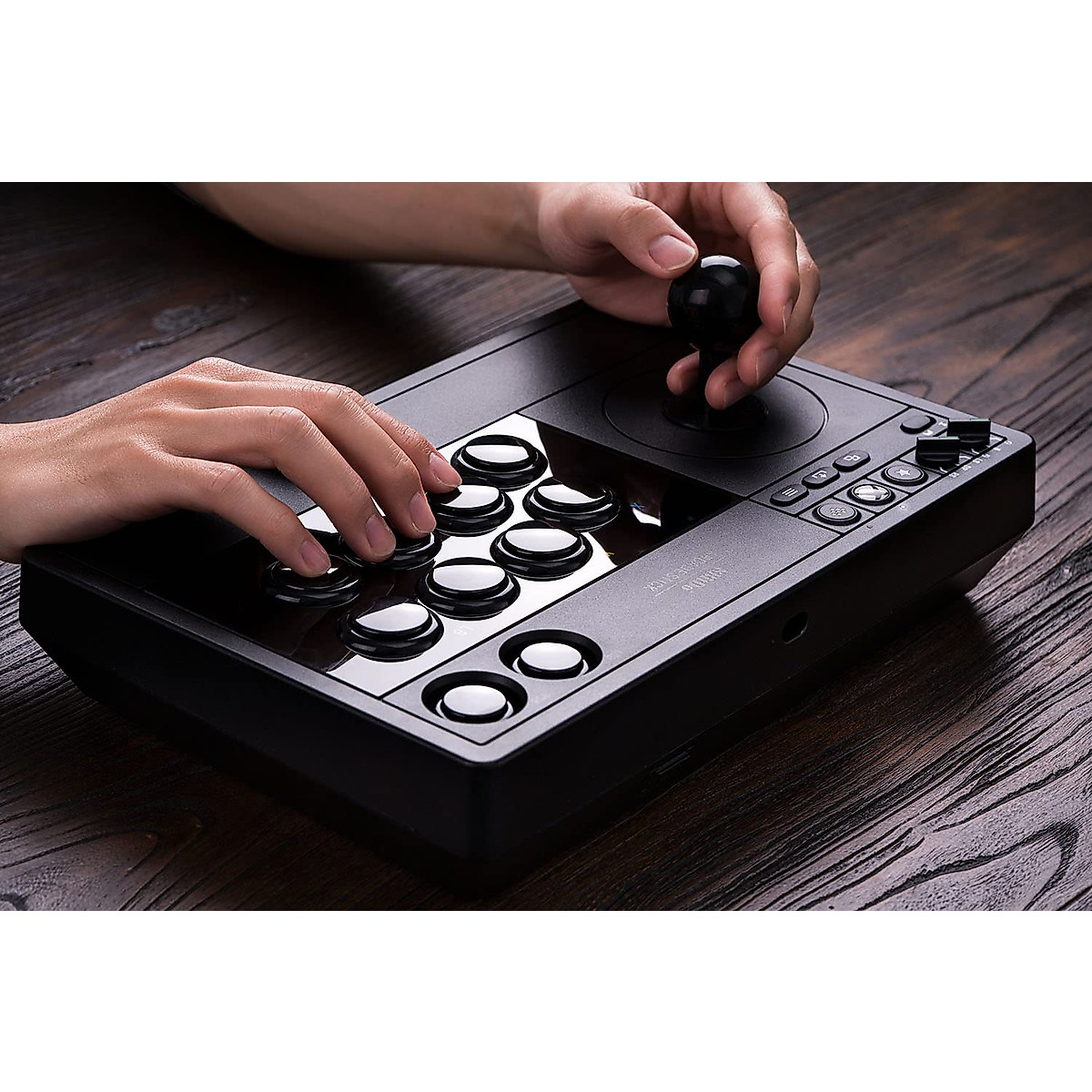 8Bitdo Wireless Arcade Stick for Xbox Series X|S, Xbox One and Windows 10, Arcade Fight Stick with 3.5mm Audio Jack - Officially Licensed (Black)