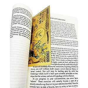 YJacuing Anime Saint Seiya Gold Coated Banknote, Limited Edition Collectible Bill Bookmark (5 PCS Collection)