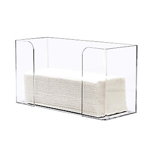 Commercial Paper Towels Holder, DYCacrlic Clear Acrylic Paper Towel Dispenser Holder fit for C-fold,tri-fold and Multi-fold Commercial Paper Towels