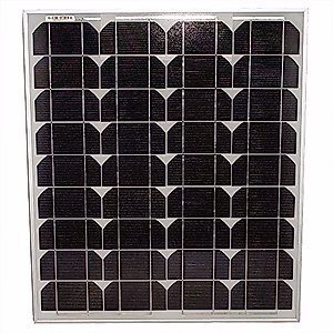 Mighty Max Battery 50 Watt Monocrystalline Solar Panel