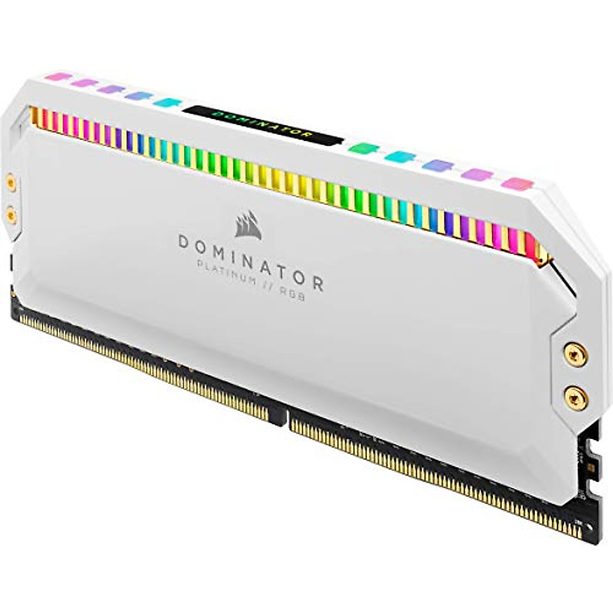 Corsair Dominator Platinum RGB 32GB (4x8GB) DDR4 3200 (PC4-25600) C16 1.35V Desktop Memory - White