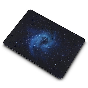 KECC Case Compatible with MacBook Air 13 inch Case 2022 2021 2020 2019 2018 Release A2337 M1 A2179 A1932 Retina Display + Touch ID Protective Plastic Hard Shell (Blue)