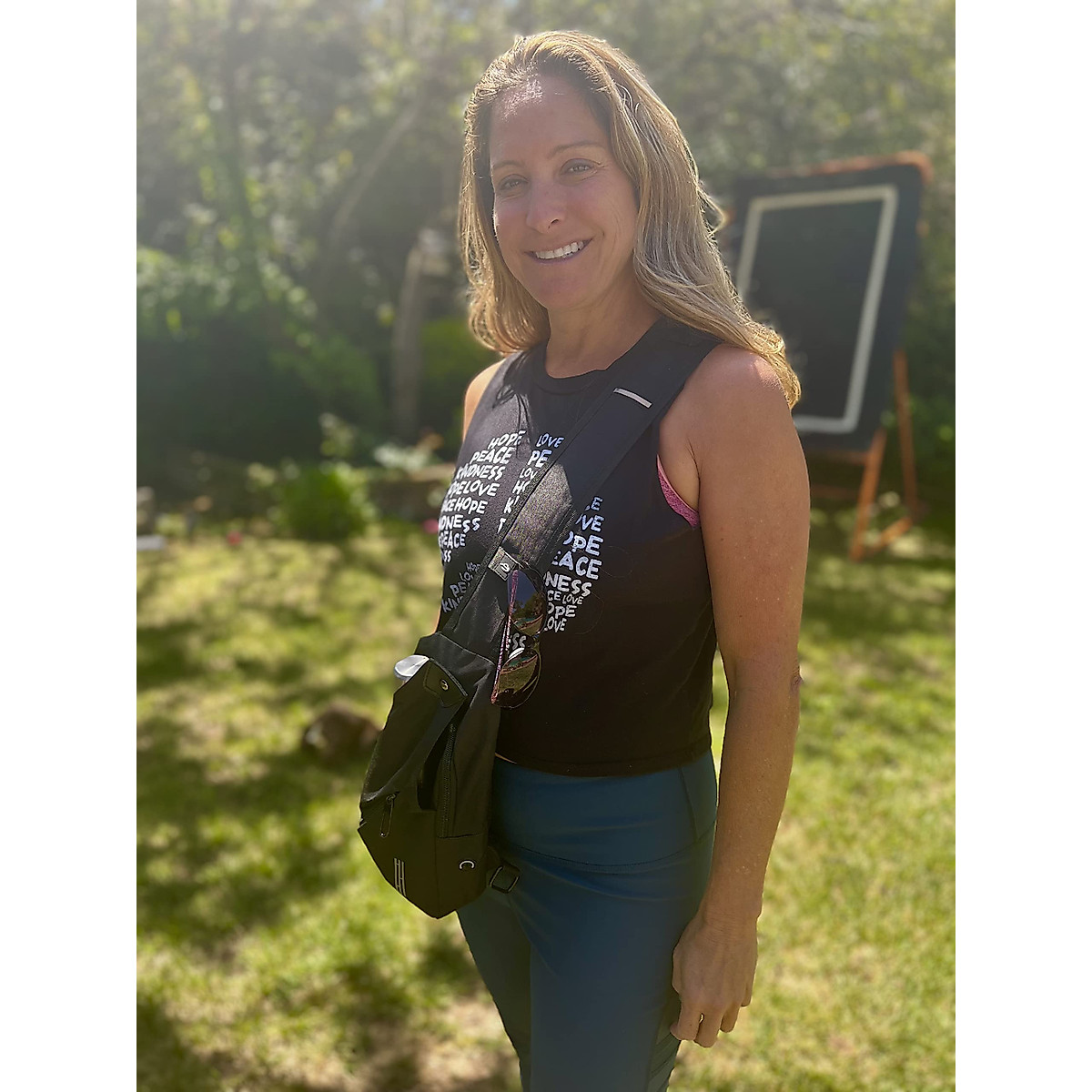 Young CEO Small Sling Bag Crossbody Sling Backpack Travel Hiking Chest Bag Daypack for Traveling Chest One Shoulder