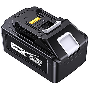 Simple Plus+ Replace for Makita 18V 8.4Ah LXT Lithium-ion Battery Real Capaticy MOLICELL INR-P42A Cell, Extra Long Runtime Compatible with Makita 18V LXT Power Tools and Chargers
