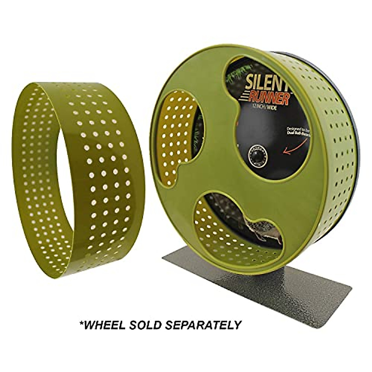 AutoClean Track (for Silent Runner 12" Wide) - Ventilated Easy Clean Track for Silent Runner Pet Exercise Wheel